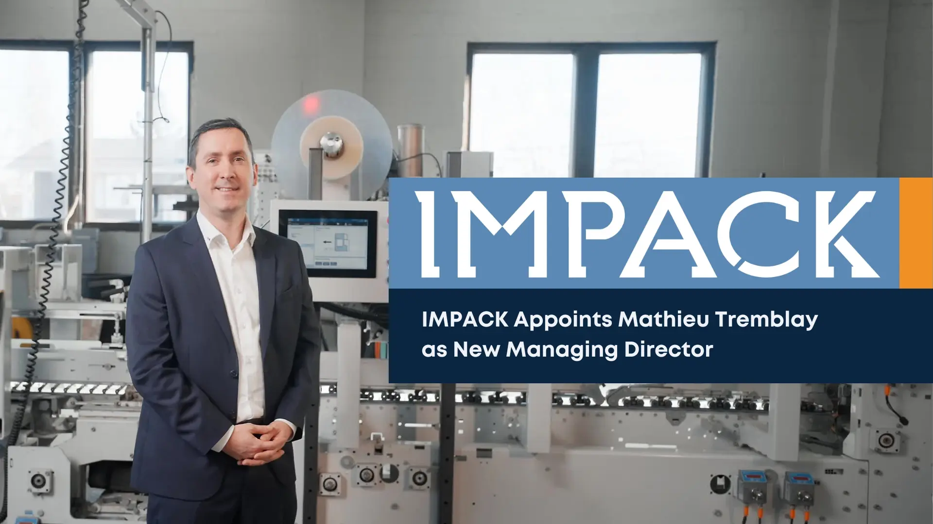 IMPACK Appoints Mathieu Tremblay as Managing Director